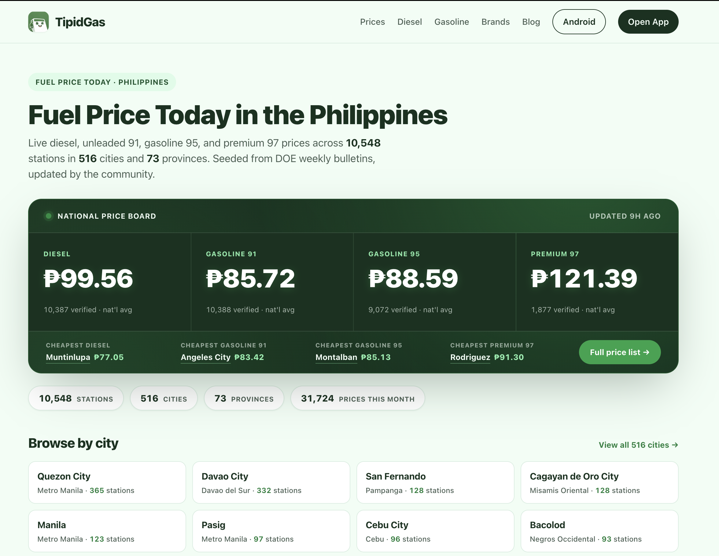 DOE Fuel Price Adjustment May 10, 2026: What Every Driver Needs to Know ...